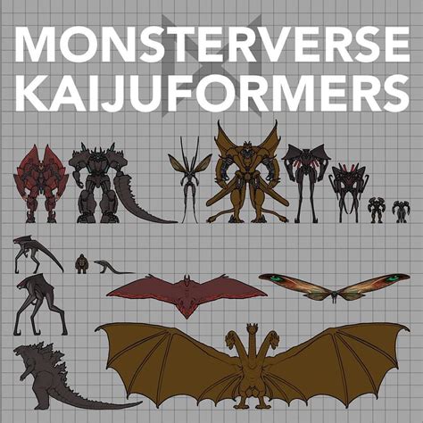Kaiju Size Comparison Chart Kong Godzilla Godzilla 20 Vrogue Co