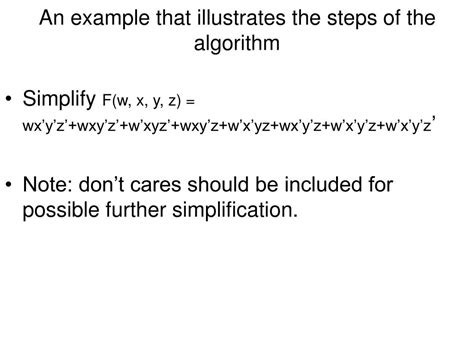 Ppt Quine Mccluskey Method Powerpoint Presentation Free Download Id6781295