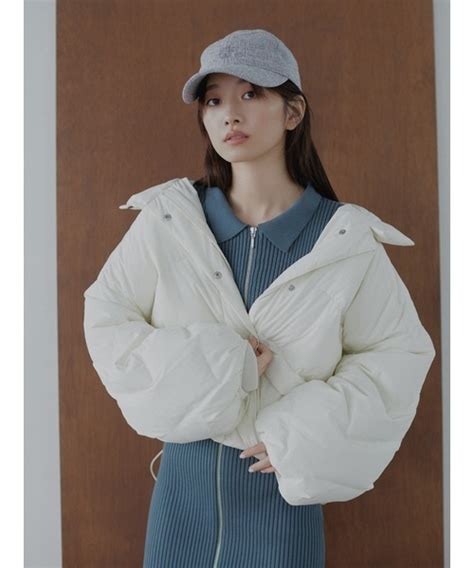 Snidel（スナイデル）の「sustainableフロントジップニットワンピース（ワンピース）」 Wear