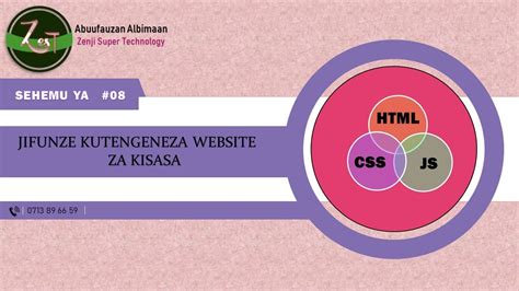 08 Jifunze Namna Ya Kutengeneza Tovuti Website Kwa Kiswahili Youtube