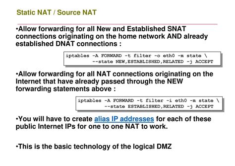 Iptables Objectives To Learn The Basics Of Iptables Contents Ppt Download