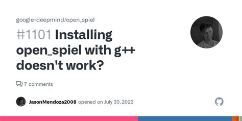 Installing Open Spiel With G Doesn T Work Issue 1101 Google