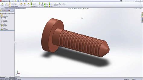 SolidWorks Screw YouTube