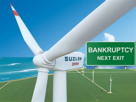 Indias Largest Wind Turbine Maker Suzlon Energy Defaults Again Headed