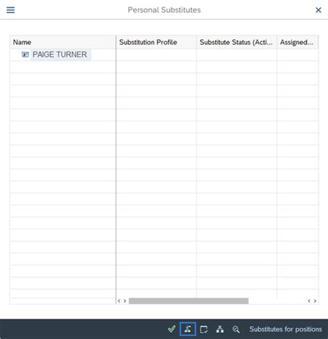 Substitute Admin Transaction Create New Substitute Relationship