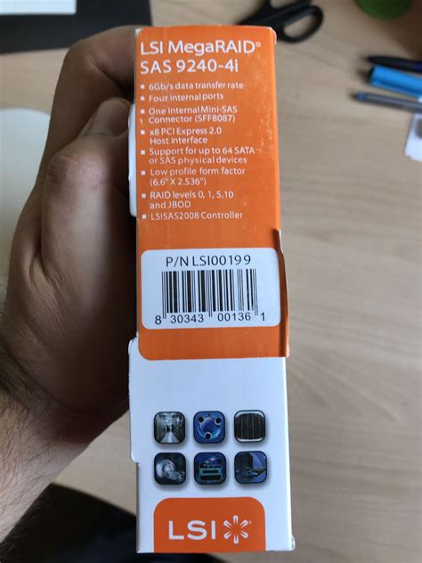Контроллер Lsi Logic Megaraid Sas 9240 4i Sngl 6gb S Lsi00199 — купить в интернет магазине