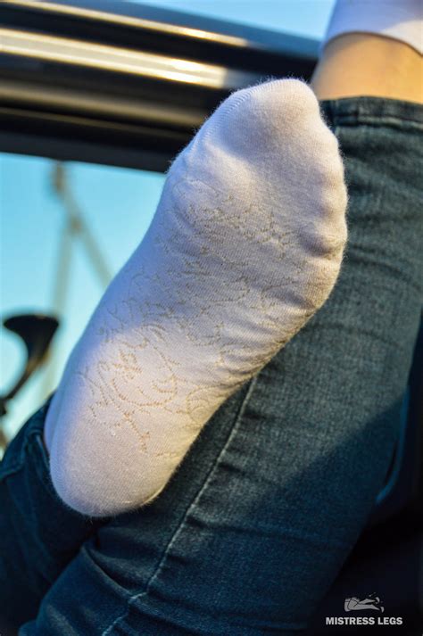 Sexy Feet In Blue Jeans And White Socks 13 By Mistresslegs On Deviantart