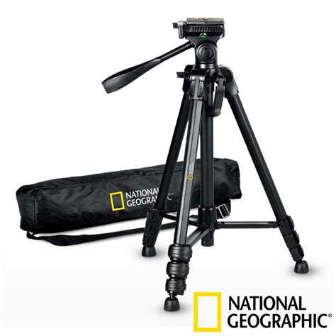 國家地理 National Geographic 三向雲台大型腳架 Ngph001 中型腳架50 130cm Yahoo購物中心