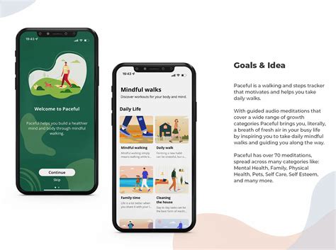 Paceful Mobile App Design Bianca Andreea