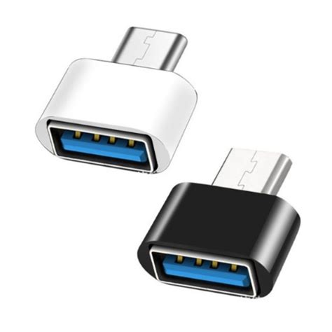 Mini USB Female To Type C Male Adapter Converter 2 4A