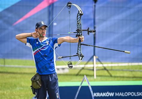 Tiro Con Larco Giochi Europei 2023 Marco Bruno Vola In Finale Per Loro Nel Compound