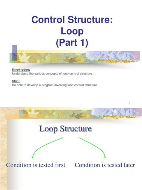 Slide 08a Control Structure Loop Download Free Pdf Control Flow Teaching Mathematics