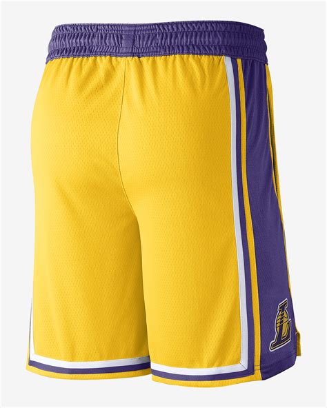 Los Angeles Lakers Icon Edition Mens Nike Nba Swingman Shorts Nike Id