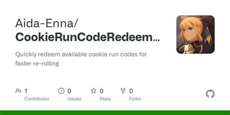 GitHub Aida Enna CookieRunCodeRedeemer Quickly Redeem Available Cookie Run Codes For Faster
