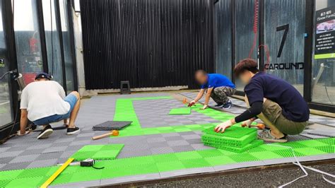 셀프세차장 7베이 스마트 바닥재 진짜 하루 만에 시공 가능할까 네이버 블로그