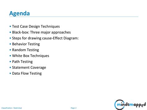 Test Case Design Techniques Pptx