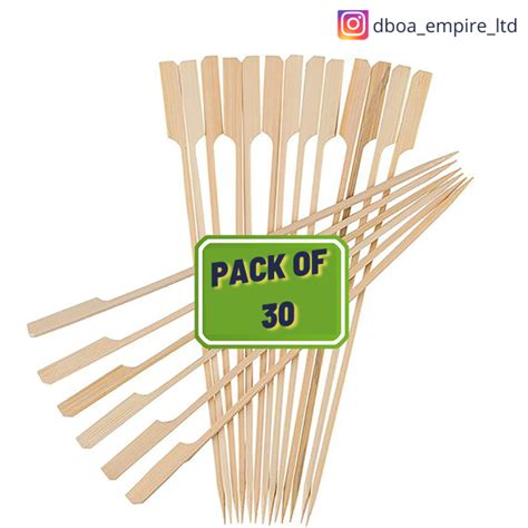 Bamboo Barbeque Skewers Wooden Sticks 7 5 Inch Bamboo Shish Kabob