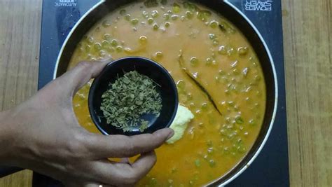 Mushroom Green Peas Masala Mushroom Peas Curry Mushroom Gravy