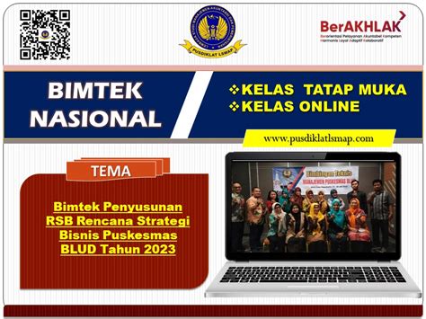 Bimtek Penyusunan RSB Rencana Strategi Bisnis Puskesmas BLUD Tahun