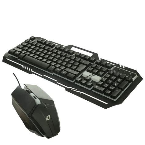 Zero Zr 6806 Wired Usb Keyboard And Mouse Combo English And Arabic