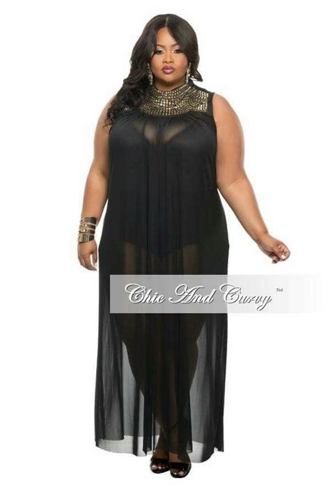 Pin On Sassy Curves Chic And Curvy Mesh Dress Dress