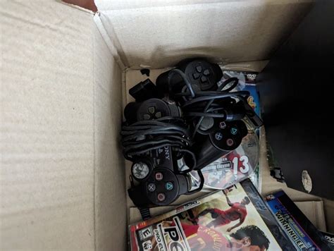 Broken Modded Ps2 With Cable And 2 Controller Video Gaming Video Game