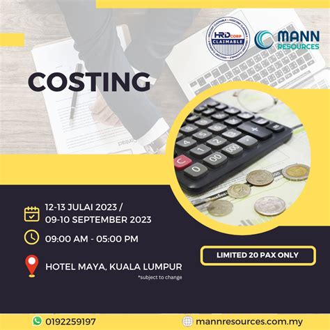 Costing Mann Resources Sdn Bhd