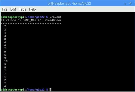 Corso C Avanzato Su Raspberry Pi Generare Numeri Casuali Elettronica