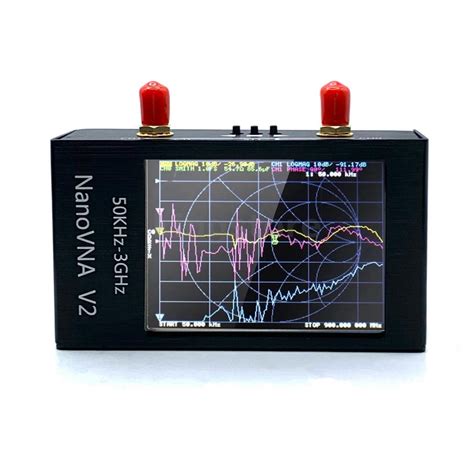 Nanovna V2 3ghz Vector Network Analyzer High Frequency Measurement Tool With Dynamic Range 70db