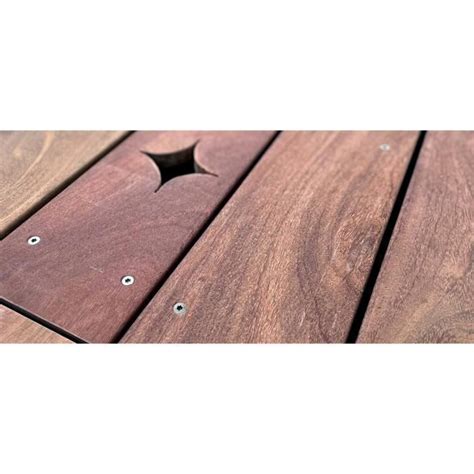 Pack Complet 40m² Lame De Terrasse En Cumaru Longueur 950mm Avec