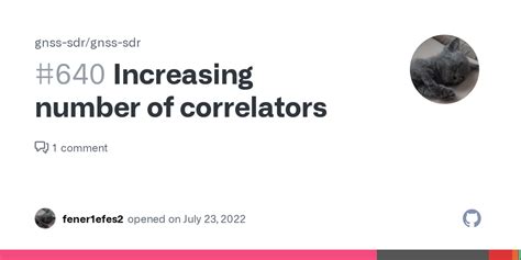 Increasing Number Of Correlators · Issue 640 · Gnss Sdrgnss Sdr · Github