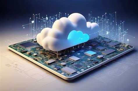Premium Photo Data Cloud Computing Electronics Information