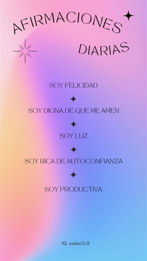 Afirmaciones Diarias Afirmaciones Diarias Afirmaciones Positivas