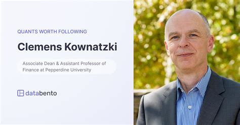 Databento On Linkedin Todays Quants Worth Following Features Clemens Kownatzki Associate