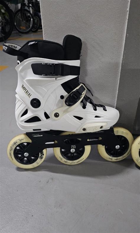 Powerslide Imperial Supercruiser 110mm White Sports Equipment Other Sports Equipment And