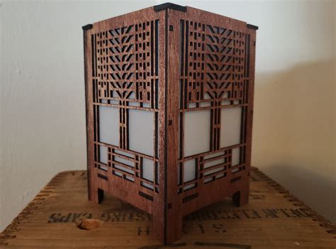 Laser Cut Lamp Night Light Tree Of Life Inspired Design Etsy