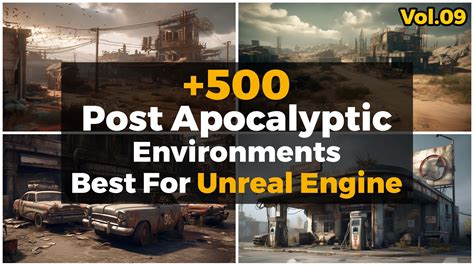 Artstation 500 Post Apocalyptic Environment Concept Best For Unreal Engine 4k Vol09