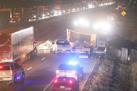 Cattle Hauler Rollover On Interstate 80 Near Spring Valley Led To 2nd
