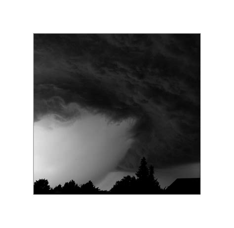 Unwetter über Norddeutschland Foto And Bild Fotokunst Monochrome Fine