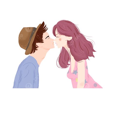 아름 답 고 낭만적 인 커 플 캐릭터 일러스트 는 요소 에 인색 하지 않다 연인 자유 요소 투명 요소 Png 일러스트 및