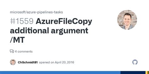Azurefilecopy Additional Argument Mt · Issue 1559 · Microsoftazure