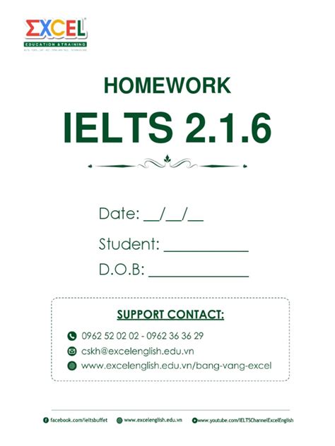 Ielts 216 Homework Pdf Thesis