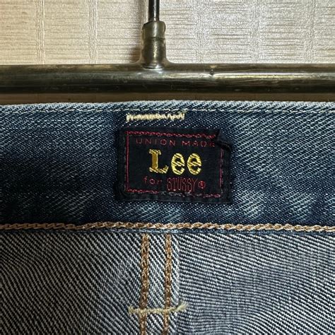 스투시 Lee 블리치드 데님 팬츠 청바지 32사이즈 후루츠패밀리
