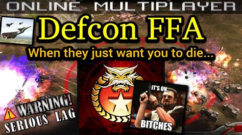 Defcon FFA China Pro Rules C C Generals Zero Hour No Commentary