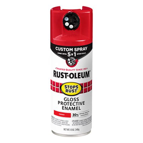 Stops Rust Protective Enamel With Custom Spray In Rust Oleum