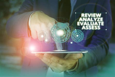 Handwriting Text Review Analyze Evaluate Assess Concept Meaning Evaluation Of Perforanalysisce