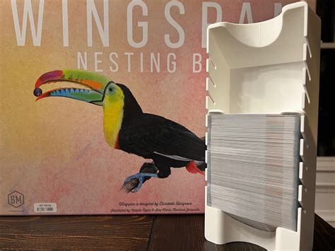 Wingspan Nesting Box Insert Organizer Holds All Current Expansions