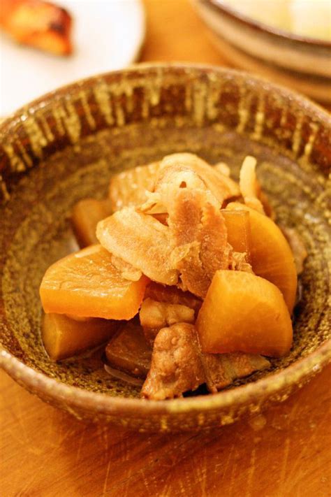 Perfectly Imperfect Daikon Radish And Pork Belly Stew
