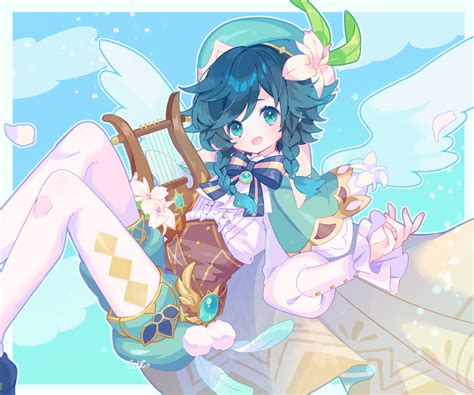 恋鳥かれん超絶可愛い歌ってみた💜🌸 On Twitter Rt 3756c ウェンティだよ 原神 Genshinimpact