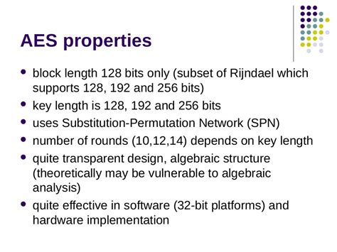 aes effecitve software implementation